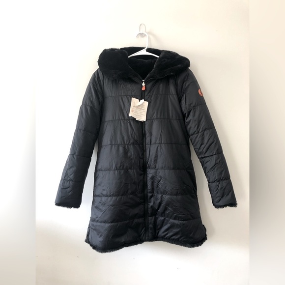 SAVE THE DUCK | Jackets & Coats | Save The Duck Reversible Puffer Coat Nwt | Poshmark